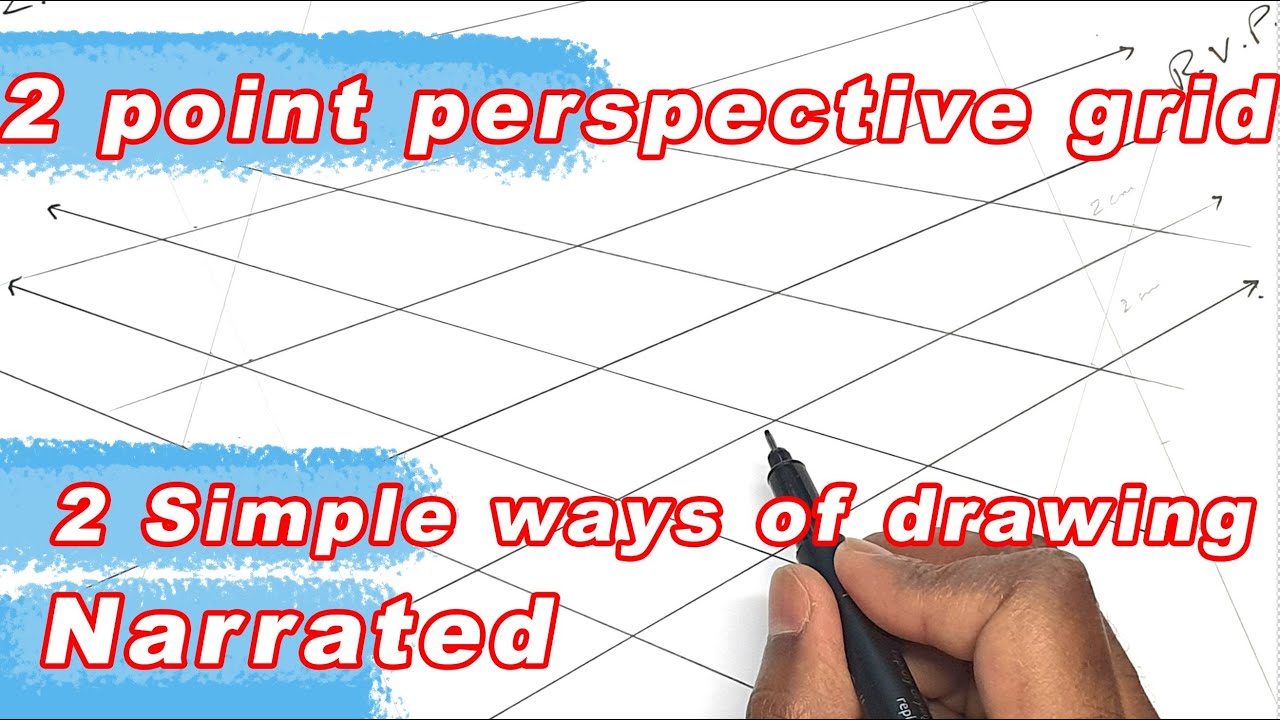 How To Construct Grids In Perspective #perspectivegrids # ...