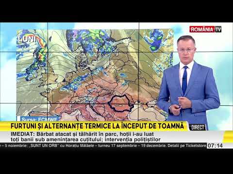 Prognoza meteo. Primele semne ale toamnei, vin ploi şi la Bucureşti