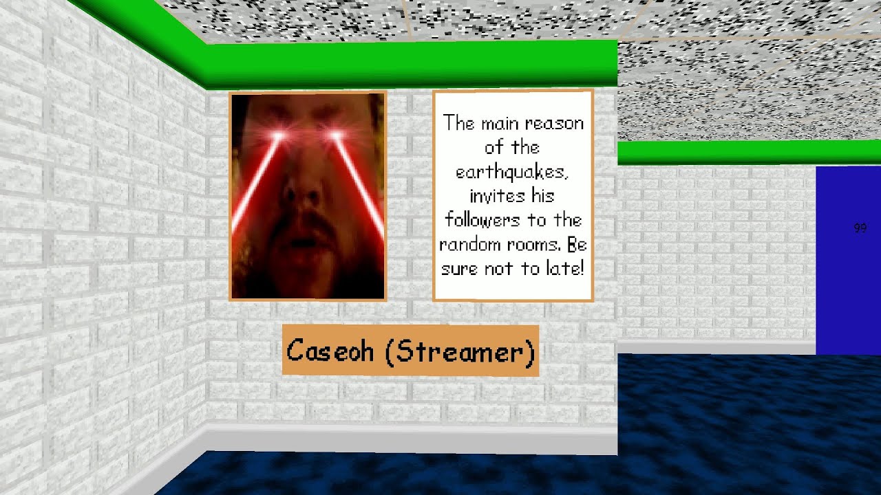 Someone added CaseOh to Baldi's Basics Plus (BB+ V0.5.2 Mod) - YouTube