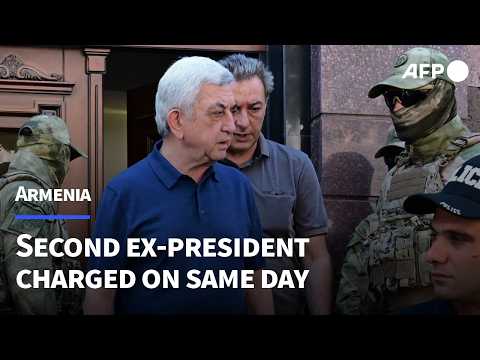 Armenia charges second ex-president with corruption in same day | AFP