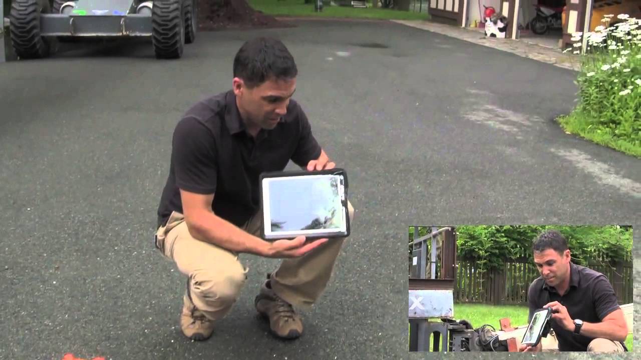 iPad Survives 60 foot drop onto concrete in G Form case Uncut Long ...