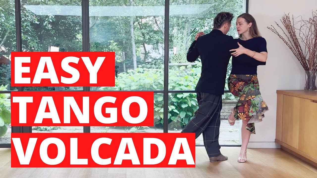 Easy Tango Volcada Step (+ Connection for Social Dancing) - YouTube