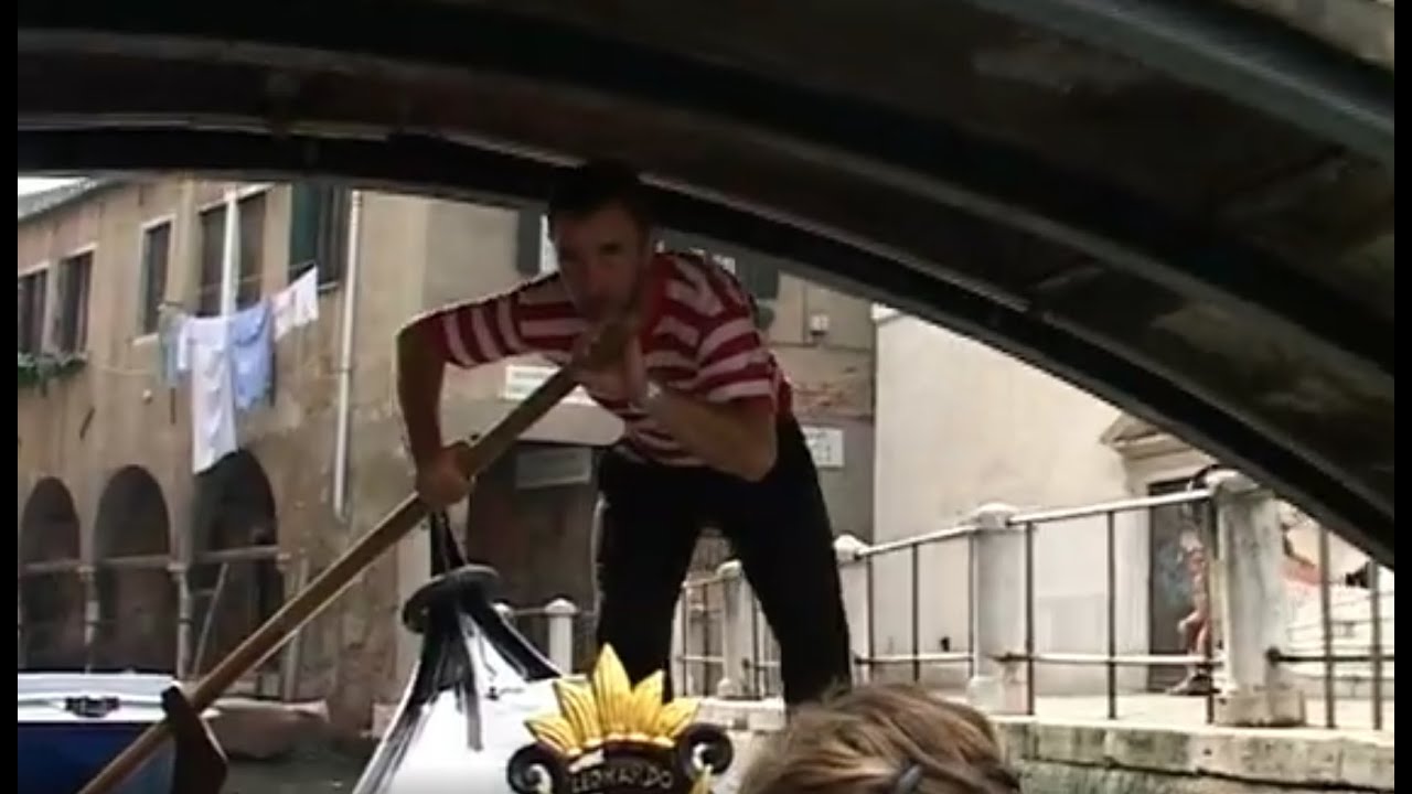 Danger Around Every Corner on Venice Gondolas | Documentary Clip - YouTube