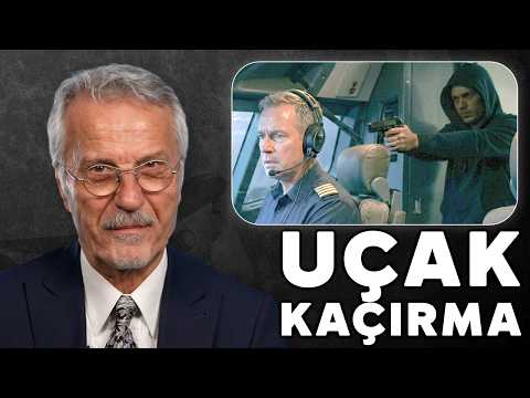 PİLOT, UÇAK KAÇIRMA SAHNELERİNİ İZLİYOR!