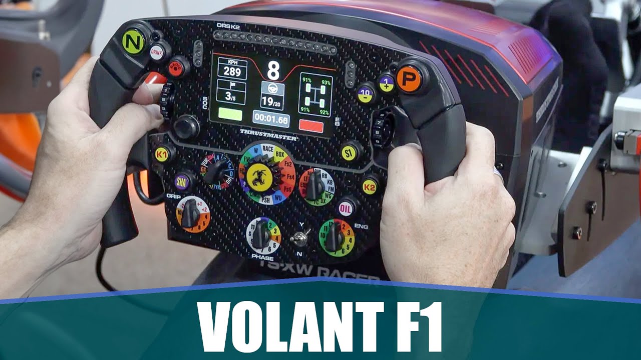 LE MEILLEUR VOLANT DE FORMULE 1 PC, PLAYSTATION & XBOX - Thrustmaster ...