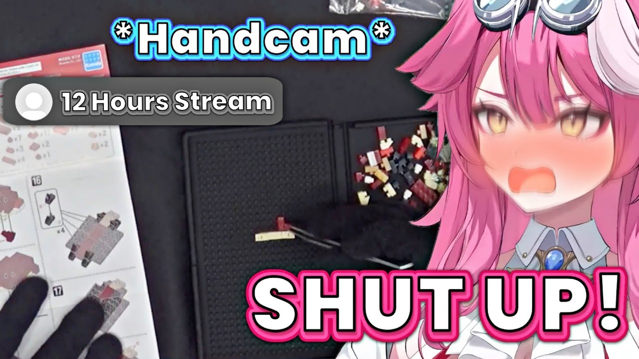 Raora was surprised by the Marine Nanoblock, Chattini: [Hololive EN ...