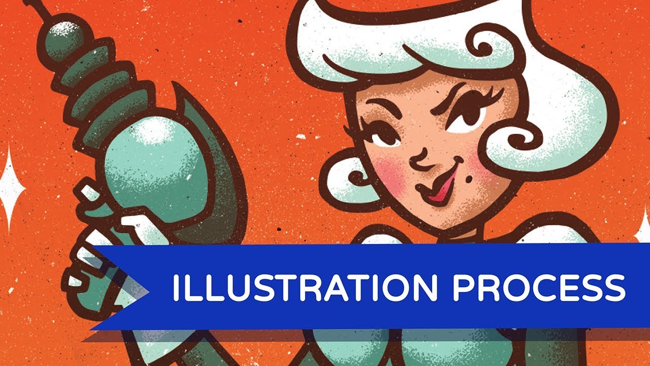 The Illustration Process - YouTube
