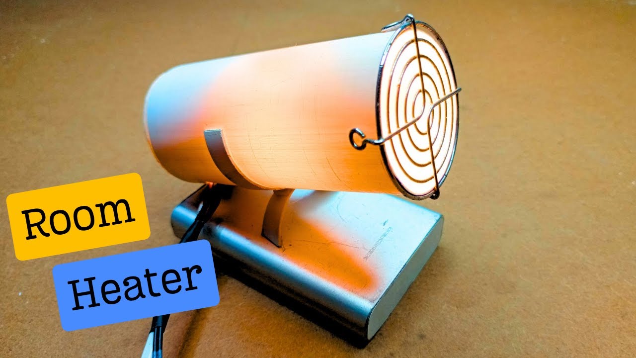 How to make Simple Heater | Homemade mini room heater - YouTube