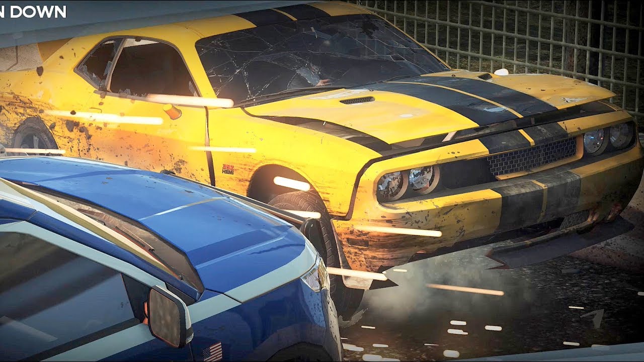 Need For Speed: Most Wanted Dodge Challenger STR8 Police Chase Ultra I7 ...