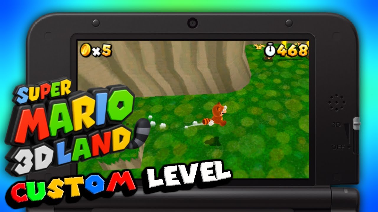 Super Mario 3D Land Custom Level - Cloudtop Mountains - YouTube