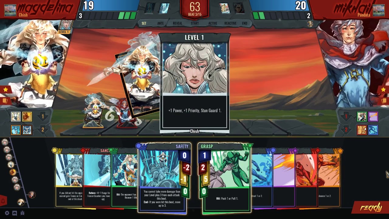 BattleCON Online sample game Magdelina vs Mikhail - YouTube