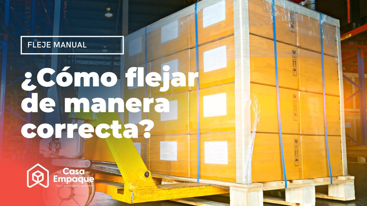 ¿Cómo flejar de manera correcta? - YouTube