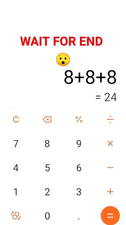 BODMAS RULE IN CALCULATOR IN EDUCATION - YouTube