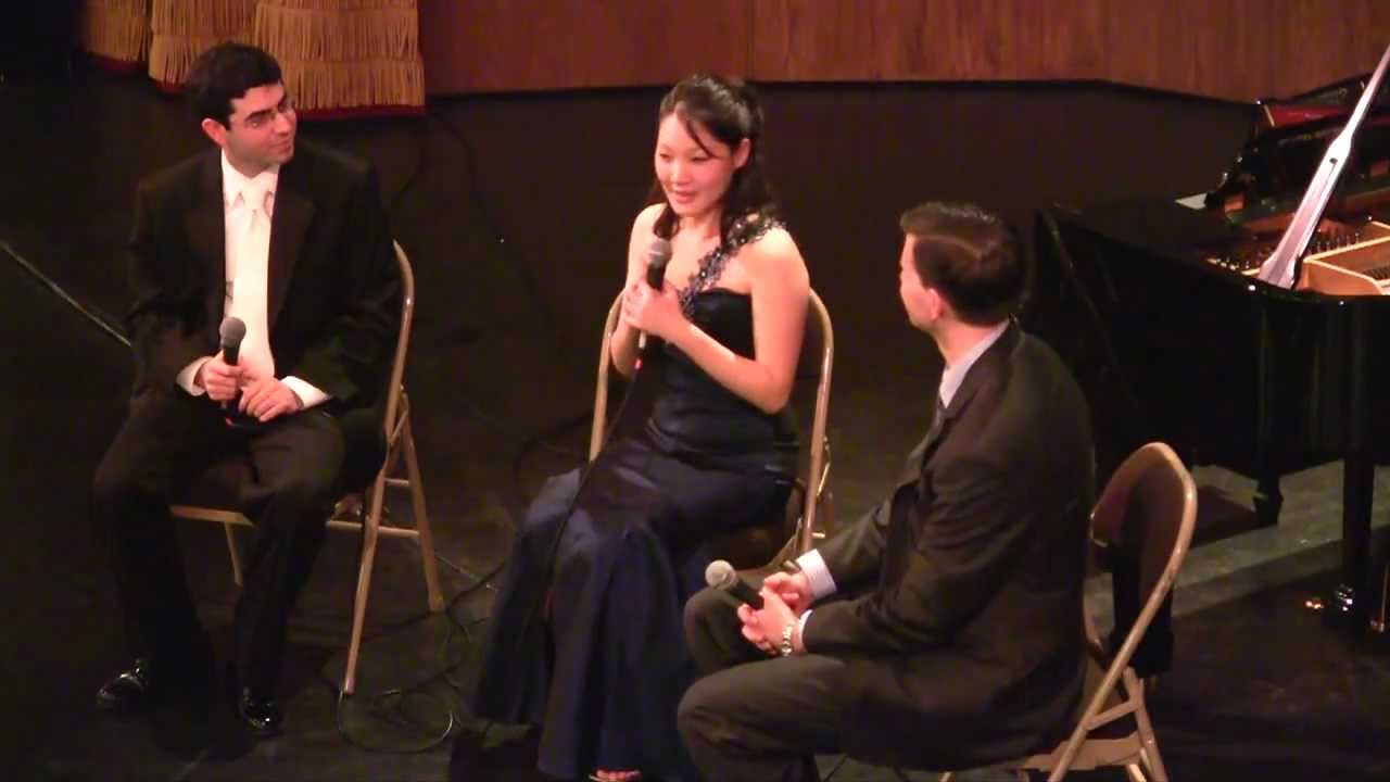 Rachel Lee and Michael Brown in Post-Performance Conversation - YouTube