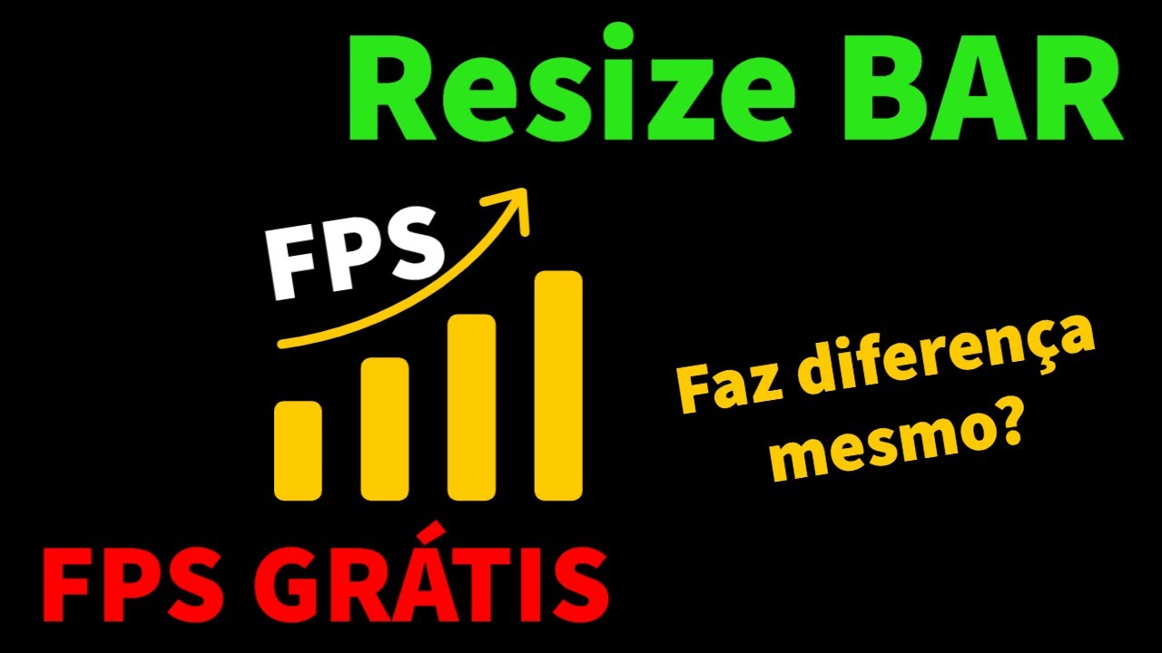 Vale a Pena Ativar Resize BAR? Benchmarks 1440p - YouTube