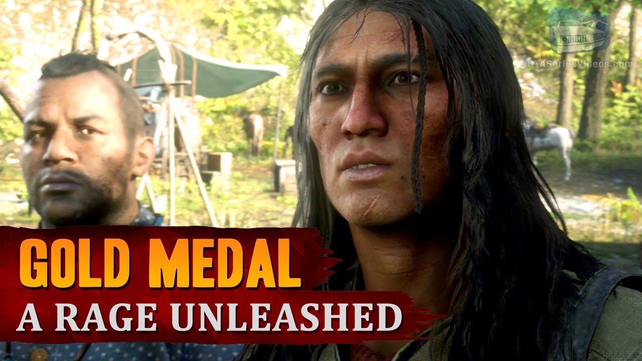 Red Dead Redemption 2 - Mission #74 - A Rage Unleashed [Gold Medal ...