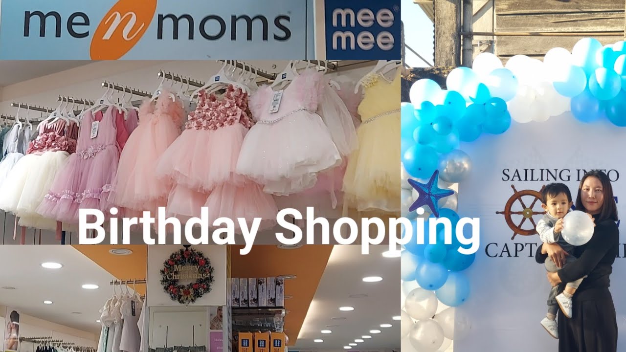 Mee Mee Store Shopping & Birthday Celebration | Vlog - YouTube