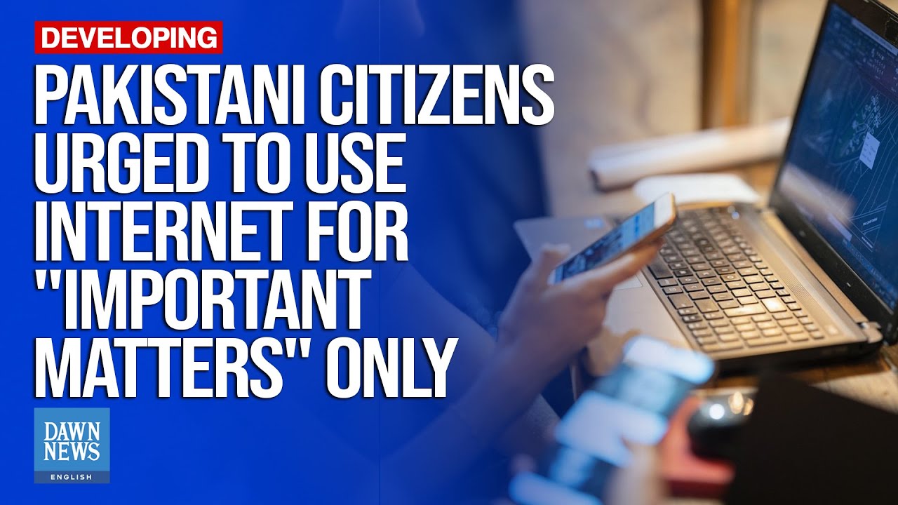 Official Urges People To ‘Use Internet Less’ And For ‘Important Matters ...