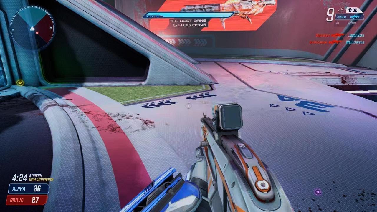 First time on splitgate - YouTube