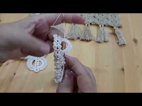 başka yerde olmayan runner modeli (table runner) _part 1_#crochet #handmade  #homedesing #unciletto