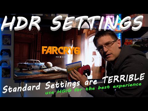 Far Cry 6 - HDR Settings - PS5 - LG CX 65\