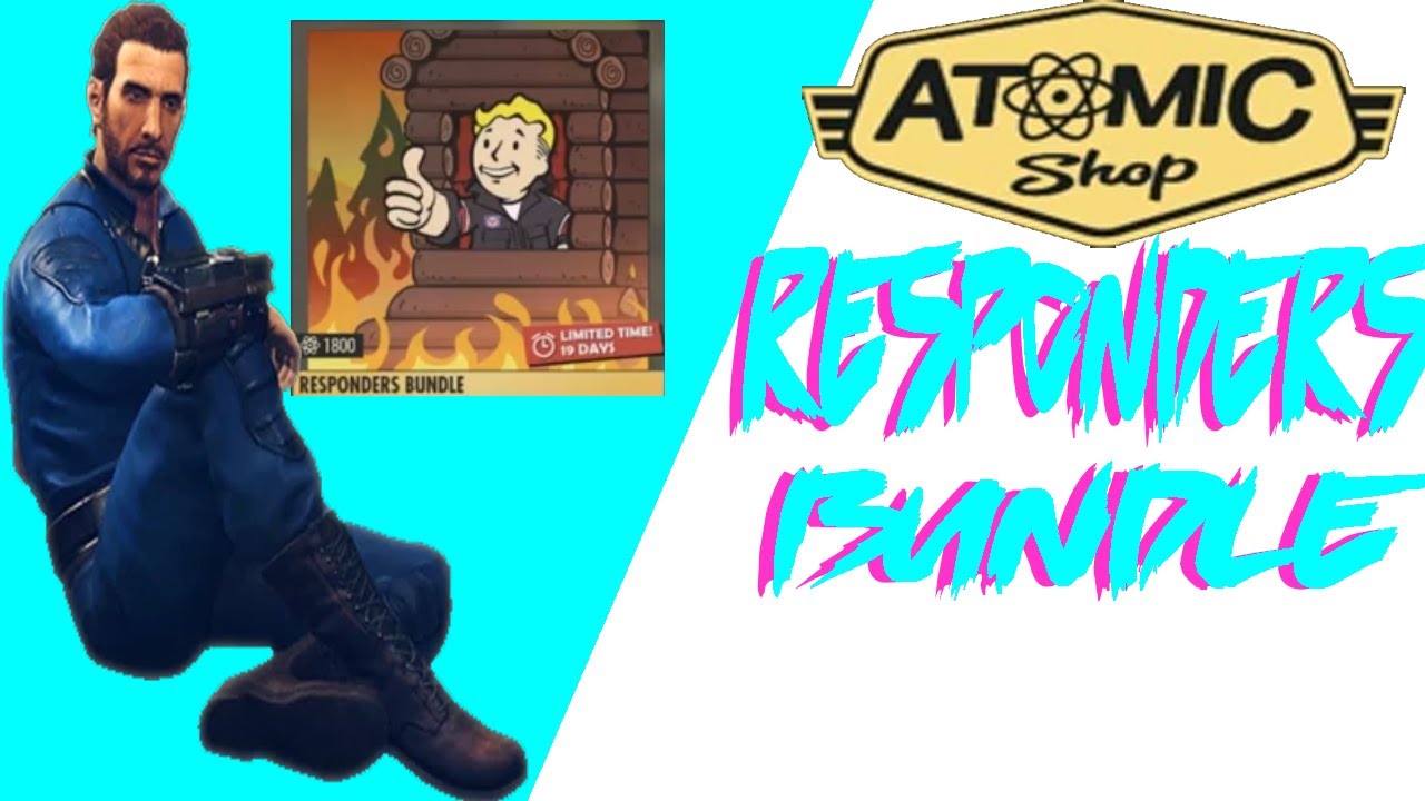 RESPONDERS BUNDLE! Fallout 76 Atomic Shop Update!!! - YouTube
