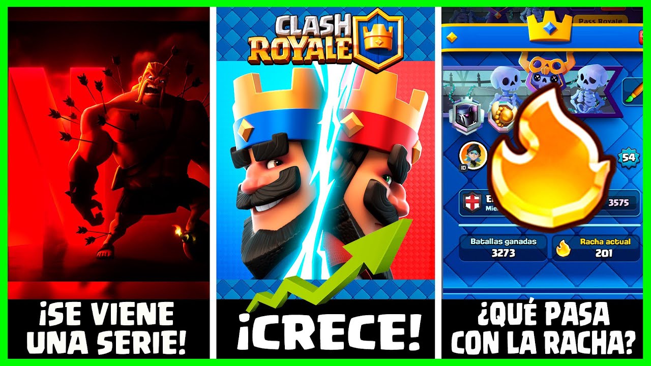 SERIE del MUNDO de CLASH en NETFLIX 💣 ¡CLASH ROYALE CRECE MÁS QUE NUNCA ...
