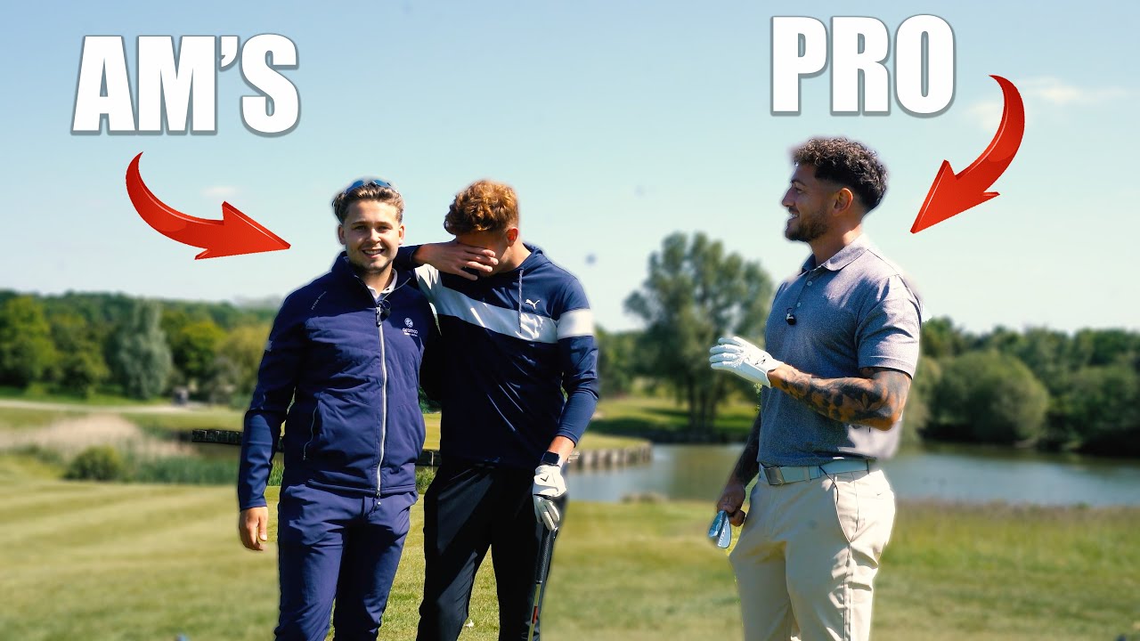 Can A Pro Golfer Beat 2 Amateur Golfers? - YouTube