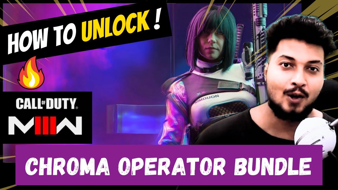 How to Unlock Chroma Operator bundle in Modern Warfare 3 and Warzone # ...