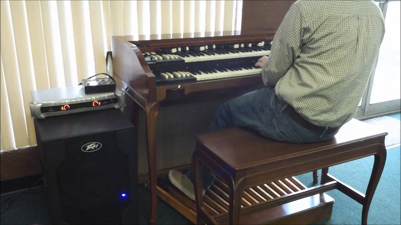 HAMMOND A-102/B2 combo- NEOVENT-Subwoofer - YouTube