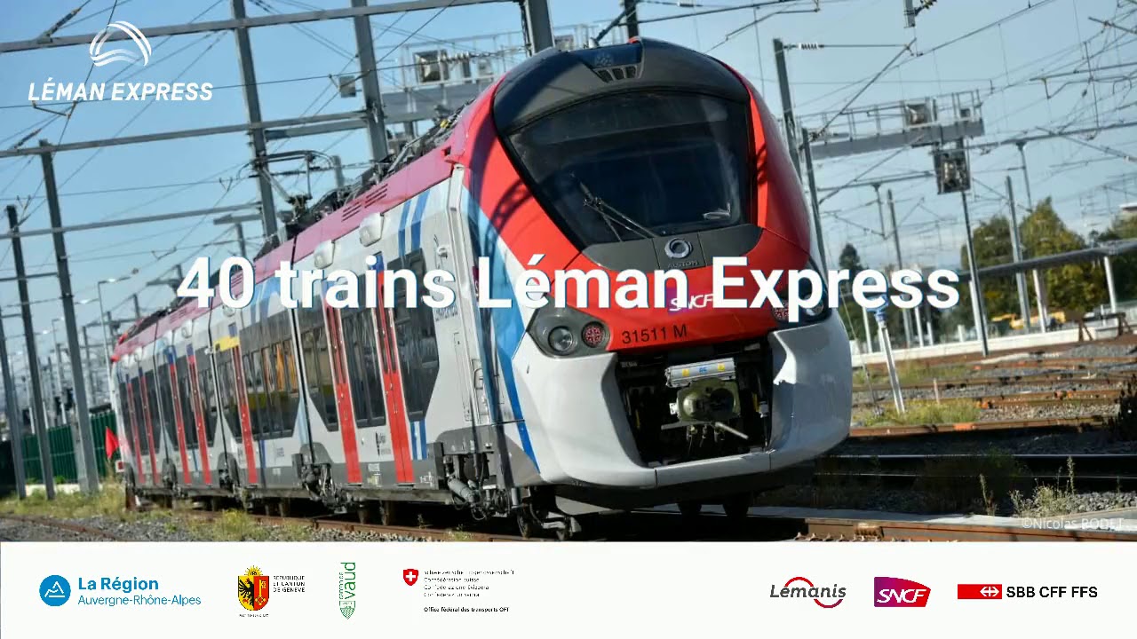 Leman Express, J-40 - YouTube