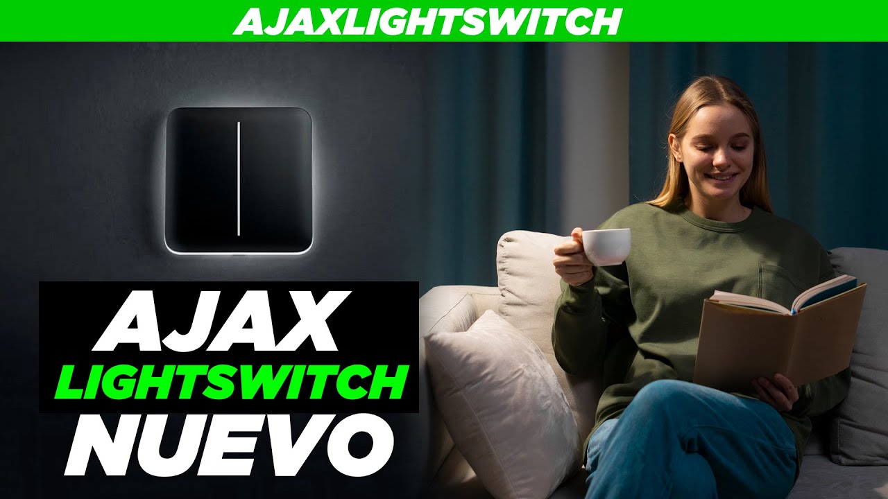 💡 INTERRUPTOR INTELIGENTE AJAX LIGHTSWITCH - YouTube