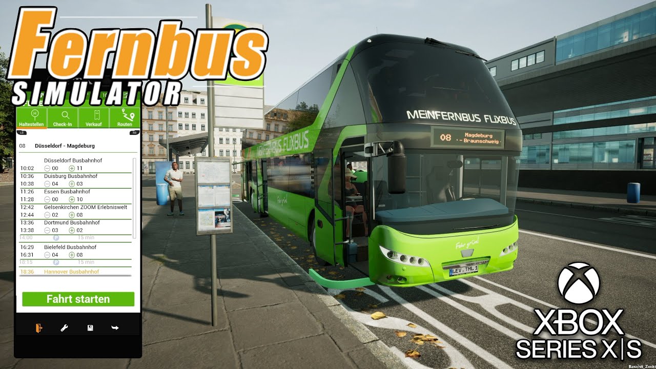 Fernbus Simulator | Fahrt von Bielefeld nach Hannover [#14] [Xbox ...