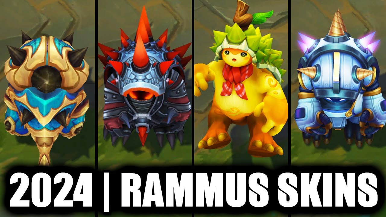 ALL RAMMUS SKINS SPOTLIGHT 2024 | League of Legends - YouTube