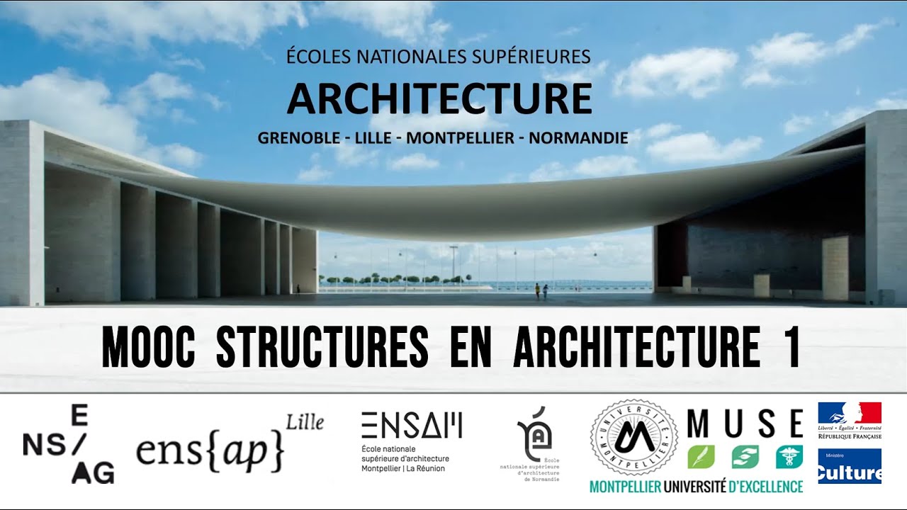 TEASER MOOC STRUCTURES EN ARCHITECTURE 2019-2020 - YouTube