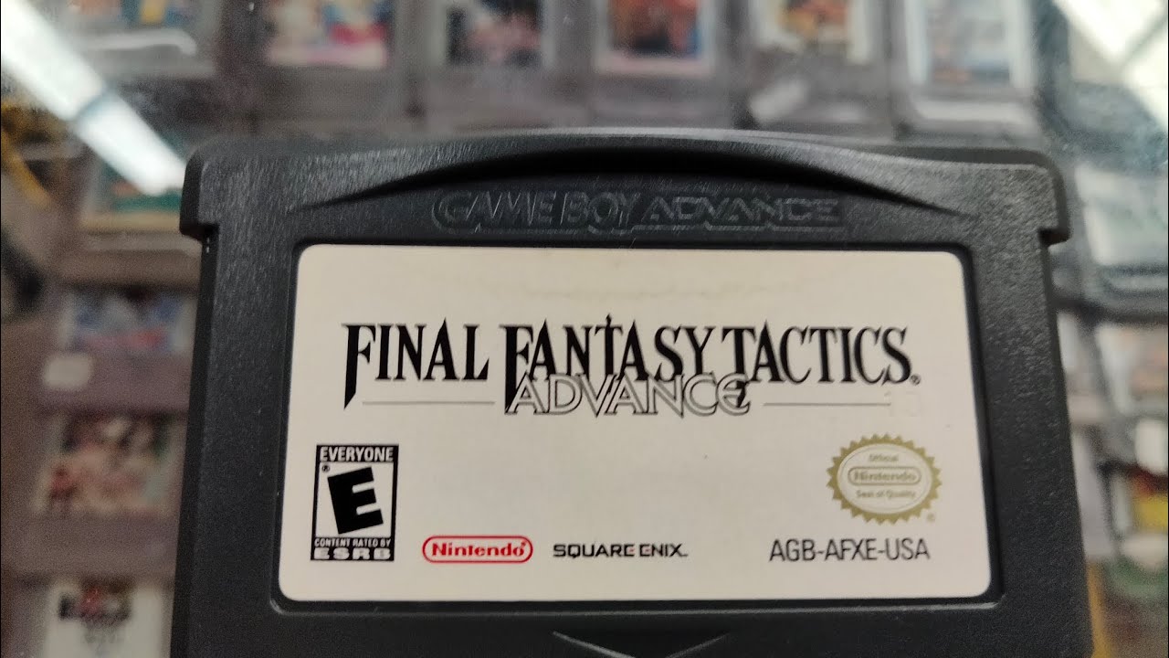 Final Fantasy tactics advance Nintendo gameboy advance - YouTube