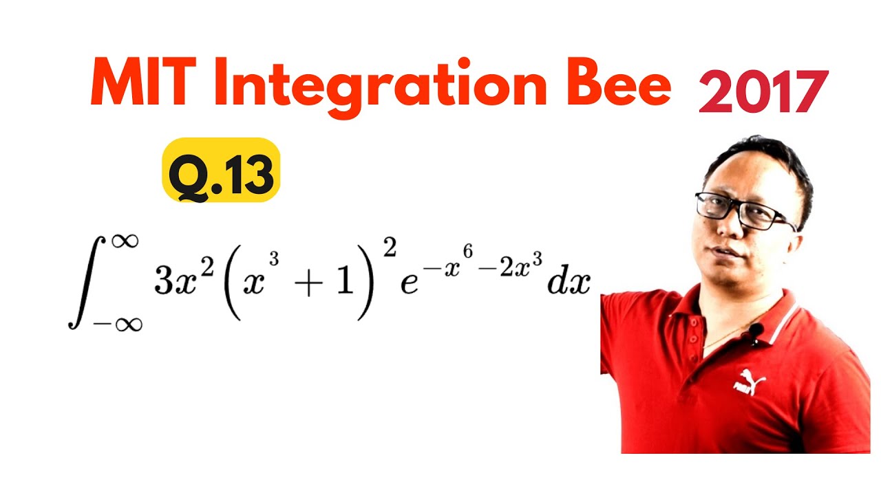Solving MIT Integration Bee 2017 Problem 17 - Step-by-Step Solution ...