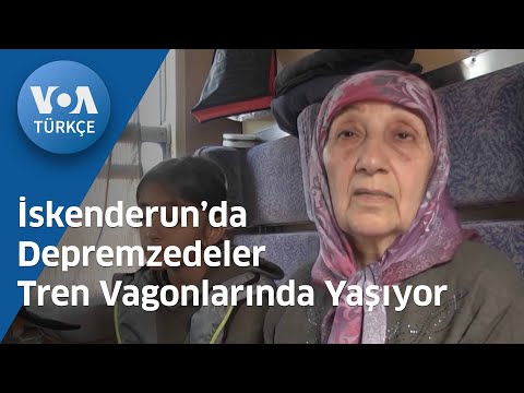 İskenderun’da Depremzedeler Tren Vagonlarında Yaşıyor| VOA Türkçe