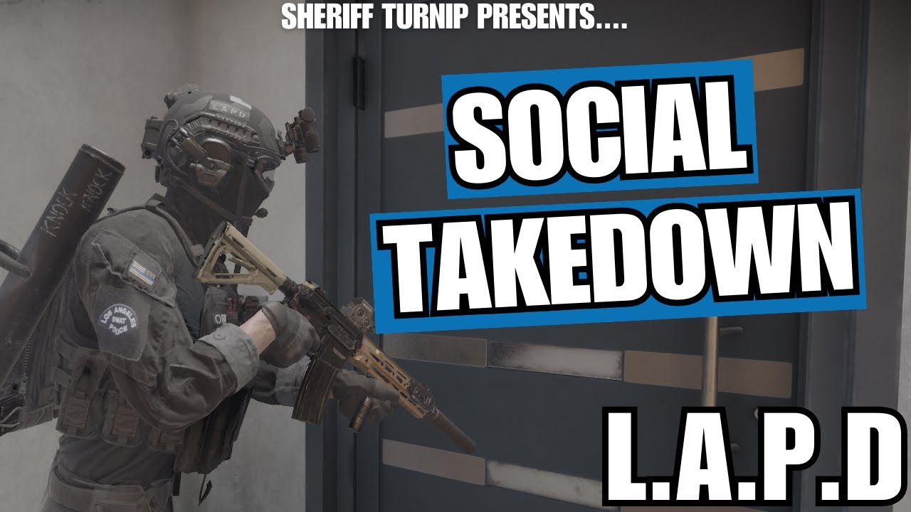 LAPD SWAT Take Down Social Influencer | Ready or Not Mods Gameplay ...