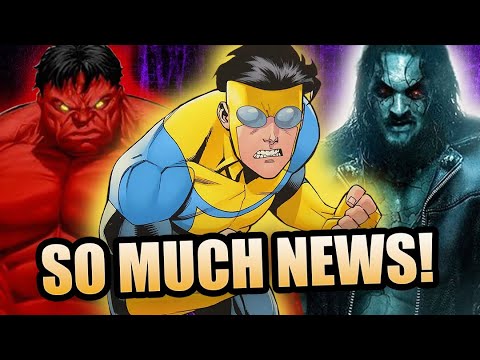 WILD MCU and DCU News & Rumors PLUS Invincible Season 2 Trailer Today ...
