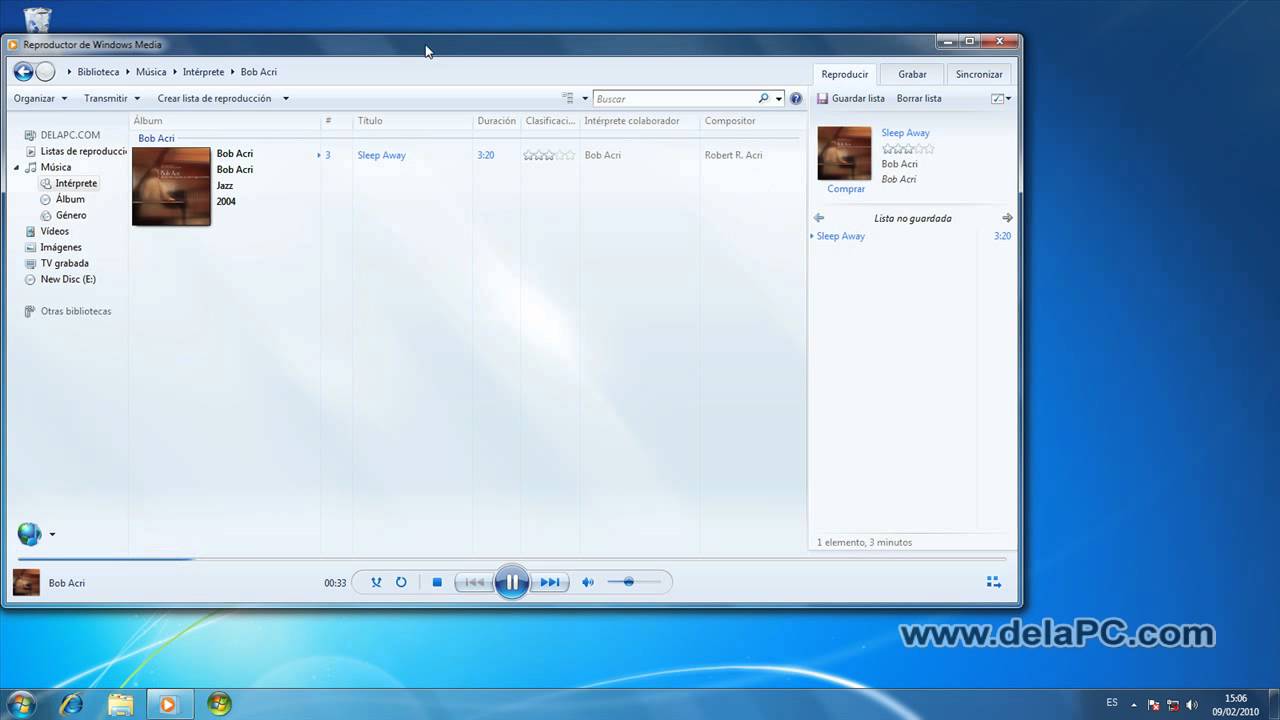 02 Reproductor de Windows Media Player - YouTube