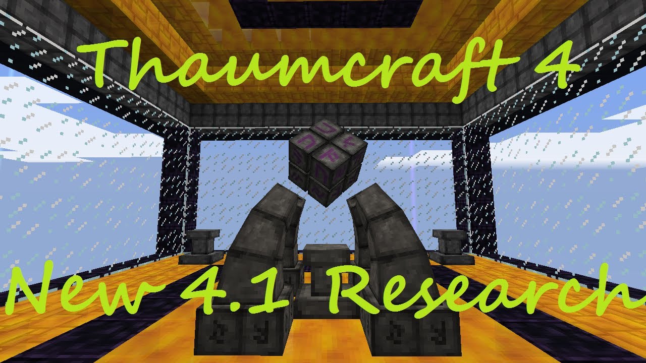 A Guide To Thaumcraft 4.1 - New Research Tips and Tricks! - YouTube