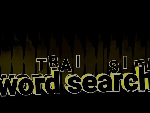 word search - YouTube