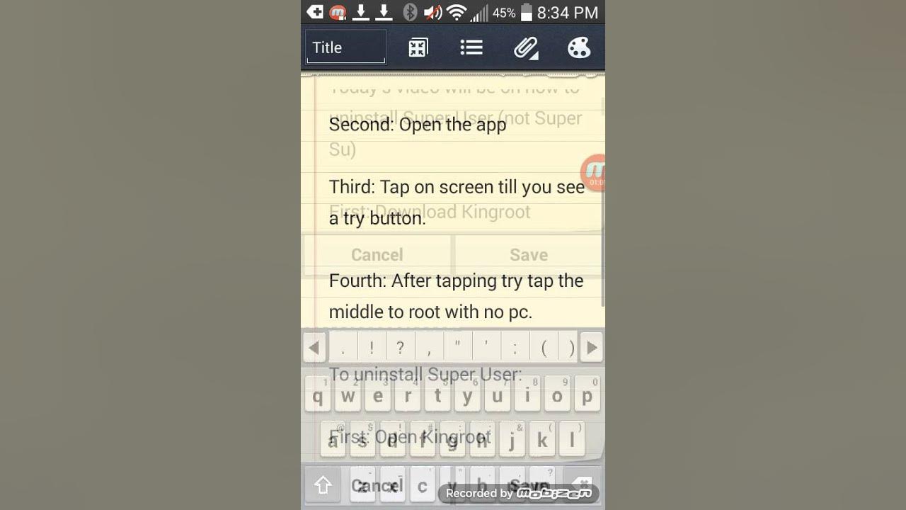 How To Root With No Pc And How To Uninstall Super YouTube how-to-root-with-no-pc-and-how-to-uninstall-super-youtube
