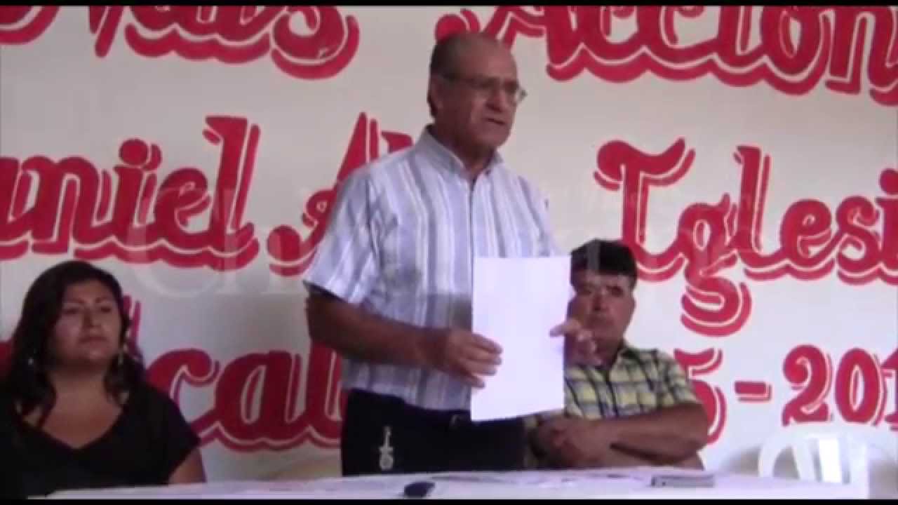 DANIEL ALVA DENUNCIA IRREGULARIDADES EN ELECCIONES Y RECIBE RESPALDO DE ...