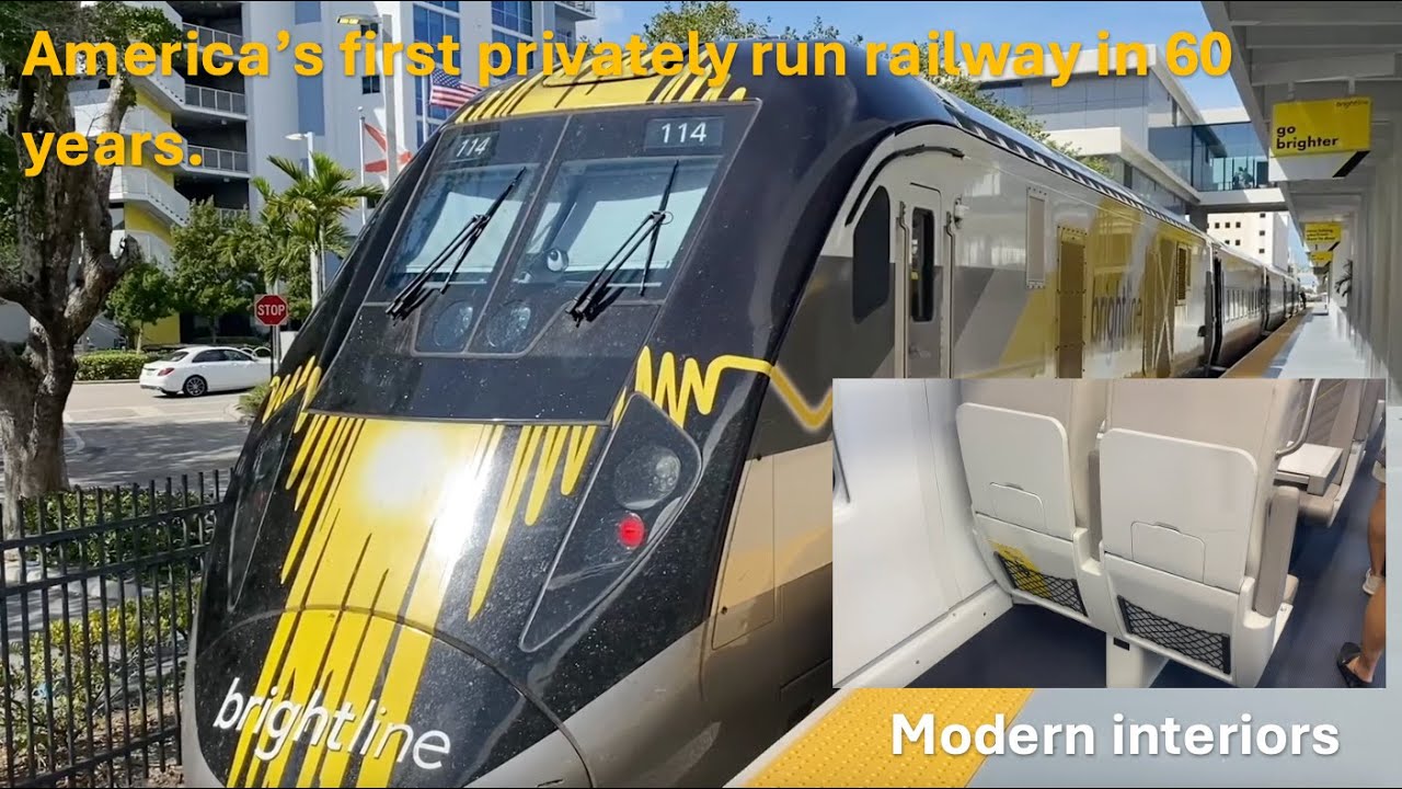 A ride on the first privately run railroad in the US in over 60 years ...