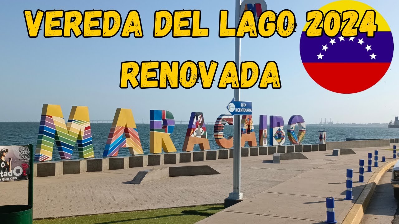 ASI ESTA LA VEREDA DEL LAGO EN MARACAIBO Venezuela 2024 - YouTube