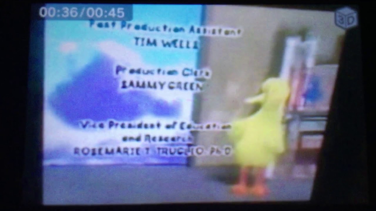 Sesame Street credits reversed - YouTube