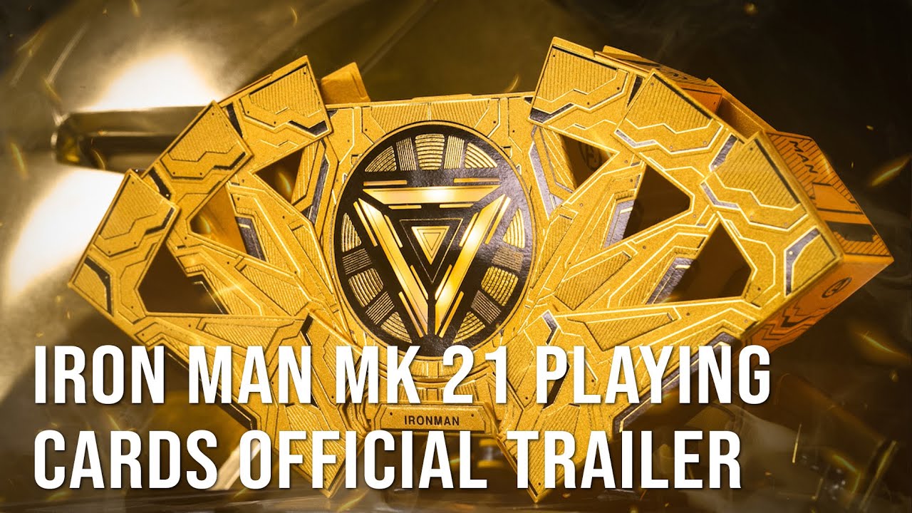 Official Trailer | Iron Man Mk21 Playing Cards - YouTube