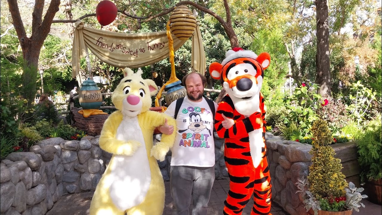 Meeting Rabbit and Tigger - YouTube